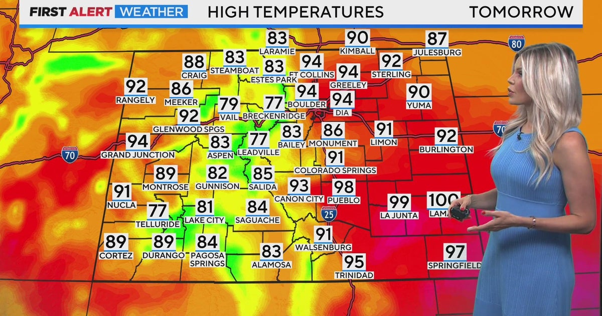 Toasty Temperatures Return Friday And The Weekend - CBS Colorado