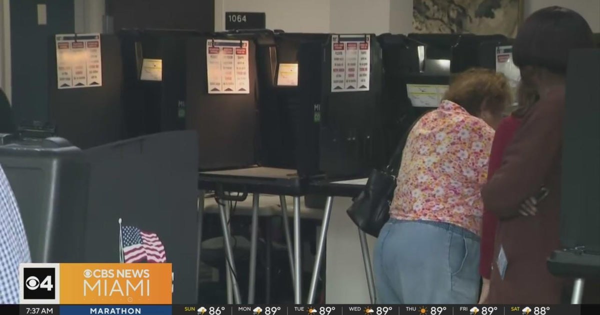 Last of early voting for Florida Primary - CBS Miami