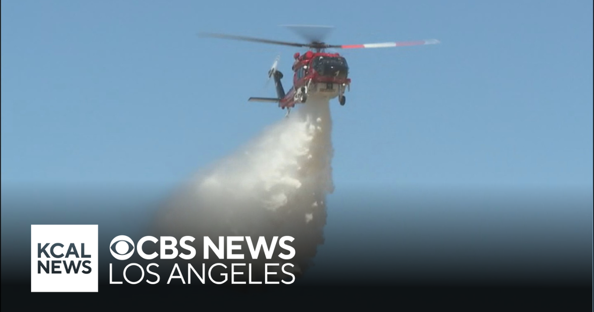 Orange County gets new helicopters to fight wildfires - CBS Los Angeles