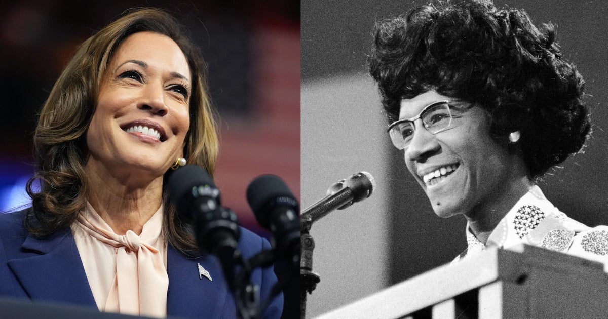 Kamala Harris is accepting the DNC nomination. Shirley Chisholm paved the way. - CBS News