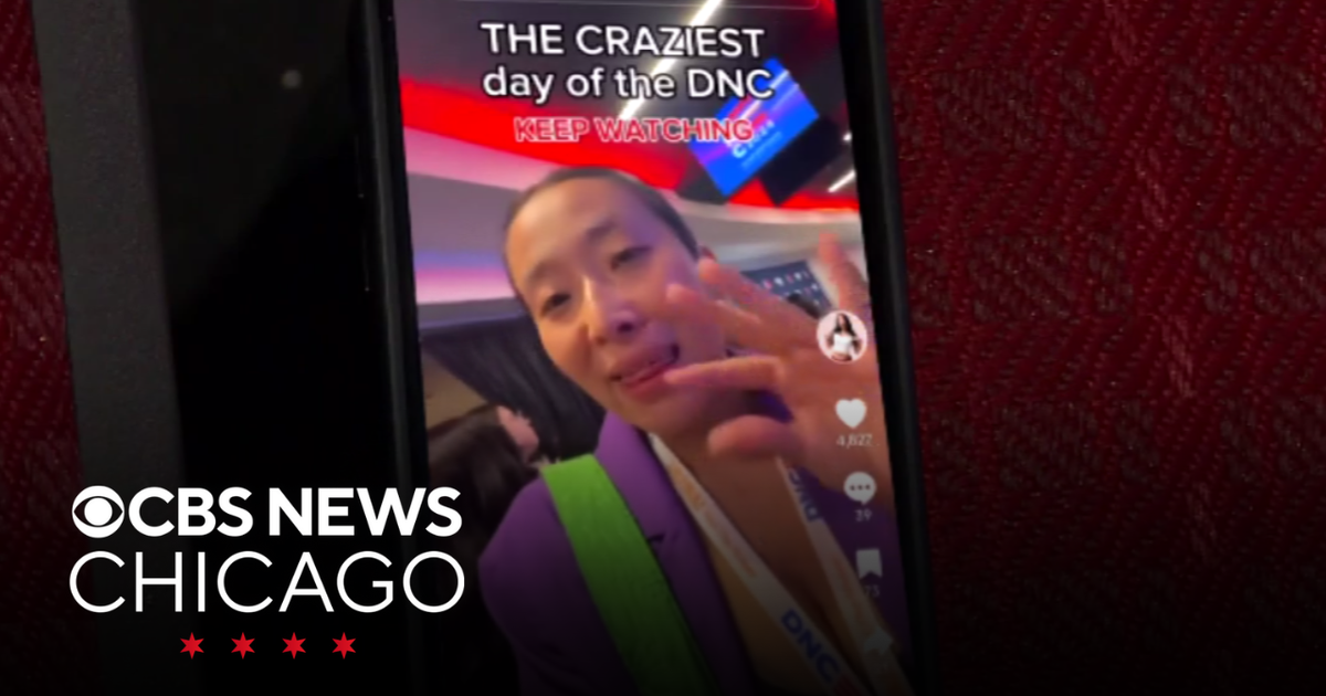 Content creators get credentials for the first time at DNC in Chicago - CBS Chicago