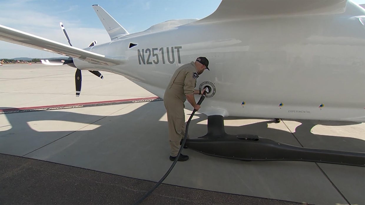 The electric-plane future is about to take off - CBS News