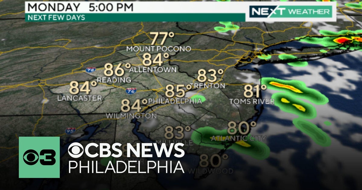 Temps in the 90s return to Philadelphia region, looking ahead to Labor ...