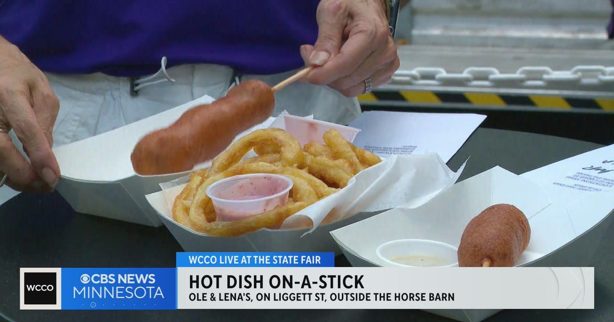 Enjoy your hot dish on a stick at the Minnesota State Fair - CBS Minnesota