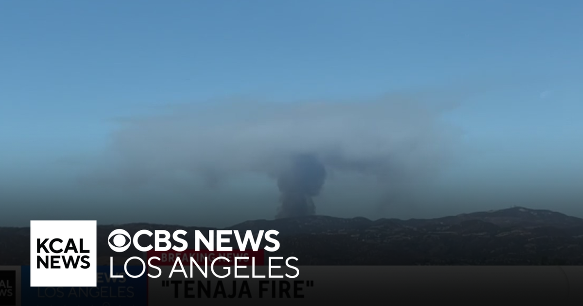 "Tenaja Fire" prompts evacuations in Lake Elsinore - CBS Los Angeles