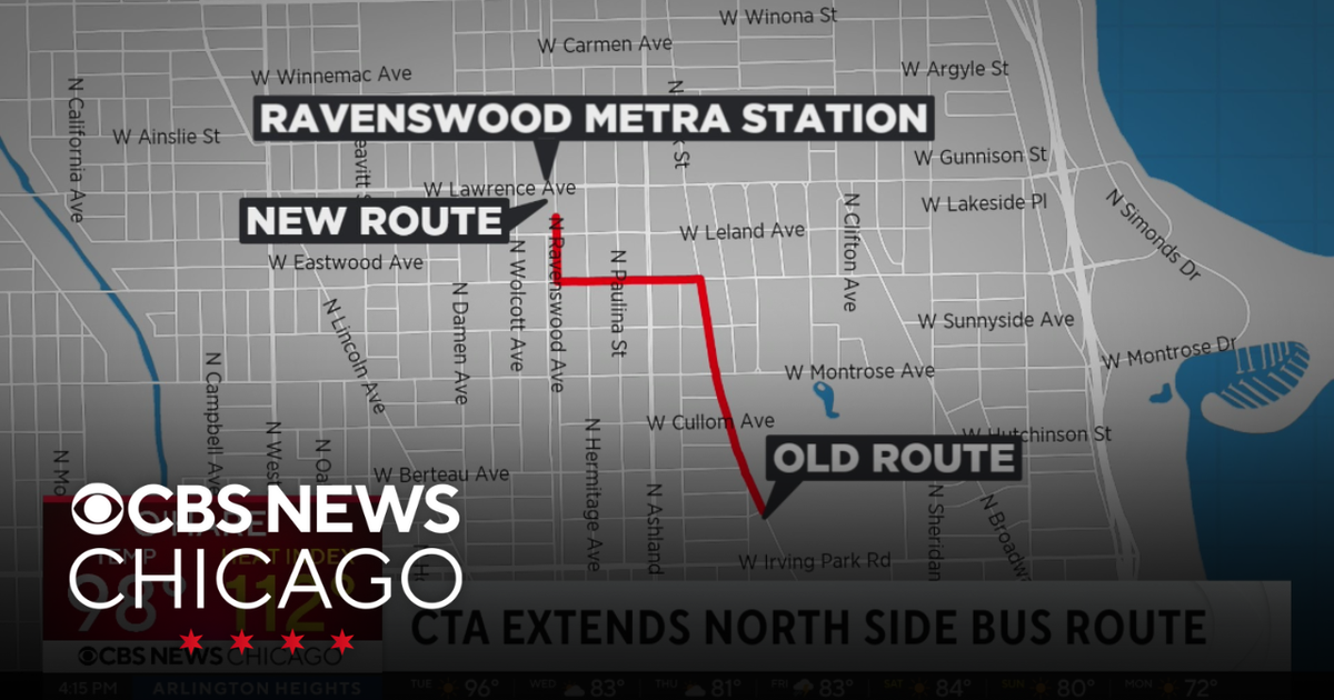 Ashland Avenue CTA bus route extended north - CBS Chicago