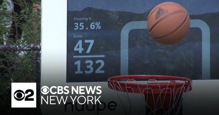 High-tech basketball hoop at East Village park is getting a lot of ...