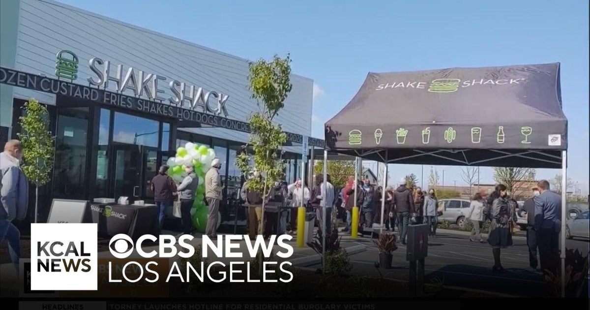 Shake Shack to close 5 Southern California locations - CBS Los Angeles
