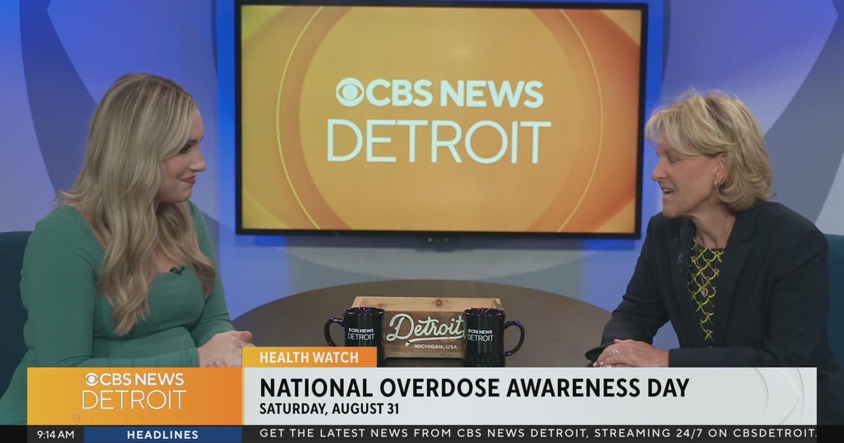 Prevention resources for National Overdose Awareness Day - CBS Detroit
