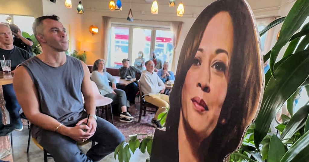 Mission District watch party gives Harris-Walz CNN interview mixed ...