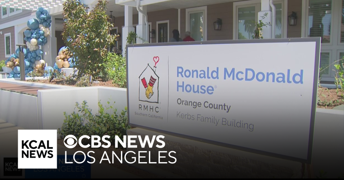 Ronald McDonald House in Orange County reopens after two-year expansion project - CBS Los Angeles