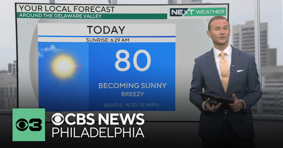 Clouds clear for a sunny and mild Labor Day in Philadelphia before fall ...