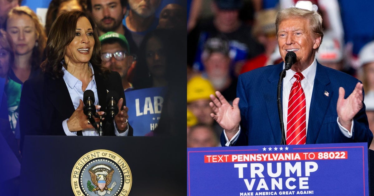 Kamala Harris, Donald Trump target 2024 battleground states - CBS News