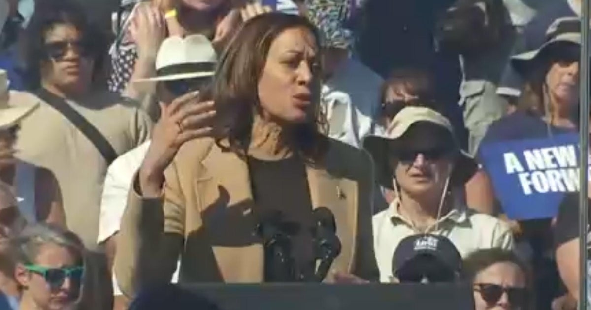 Harris calls Georgia school shooting a "senseless tragedy" - CBS News