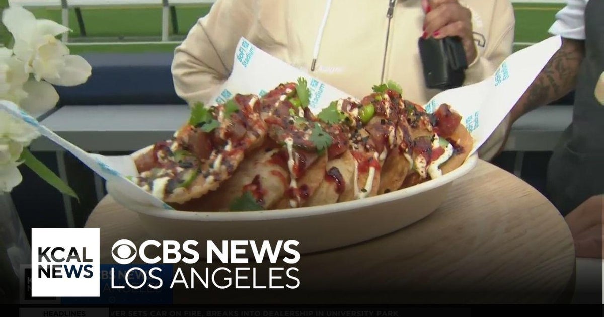 A look at SoFi Stadium's new food and beverage choices - CBS Los Angeles
