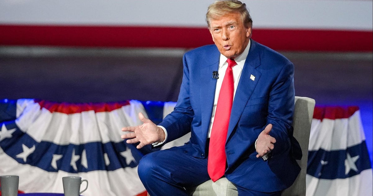 Trump attacks Kamala Harris, slams ABC during Fox town hall - CBS News