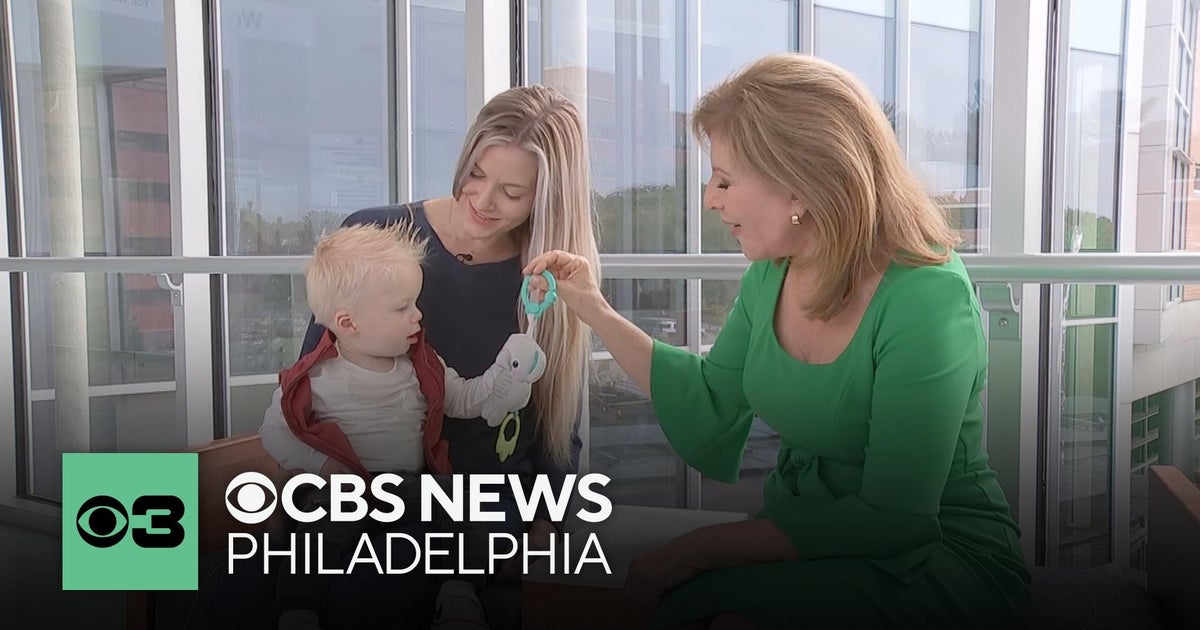 How a Chester County woman beat cancer and became a mom - CBS Philadelphia