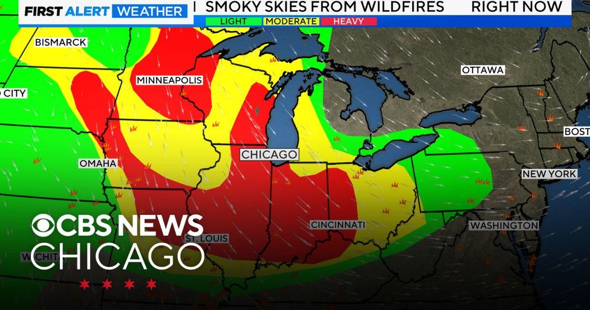 Canadian wildfire smoke moves into Chicago area, last through Monday ...