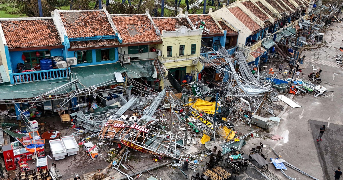 Typhoon Yagi hits Vietnam with torrential rains, killing almost 60 as ...