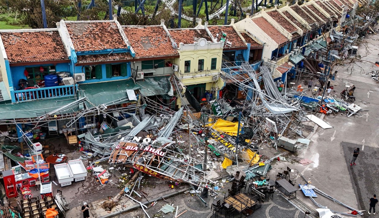 Typhoon Yagi hits Vietnam with torrential rains, killing almost 60 as ...