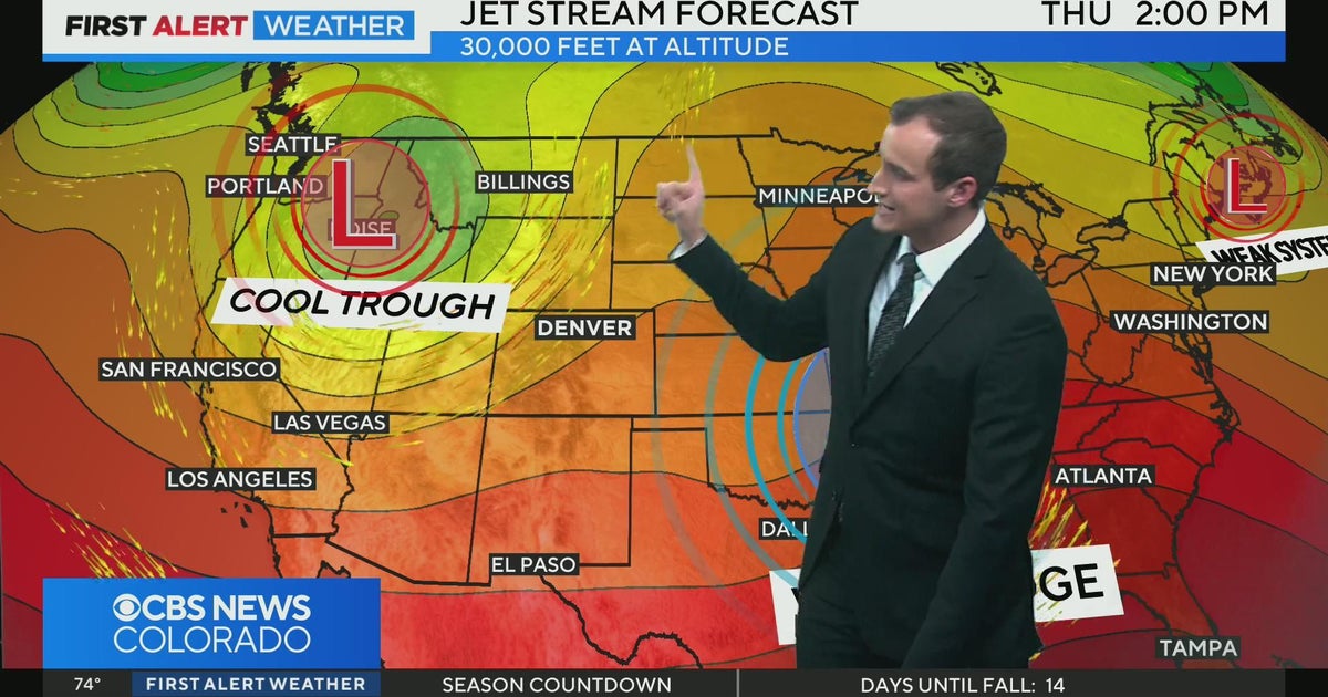Watching our next cold front across Colorado - CBS Colorado