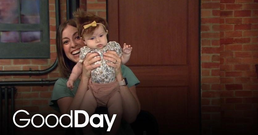 Did You Catch It?— Dina visits the studio with baby Harlow! - Good Day ...