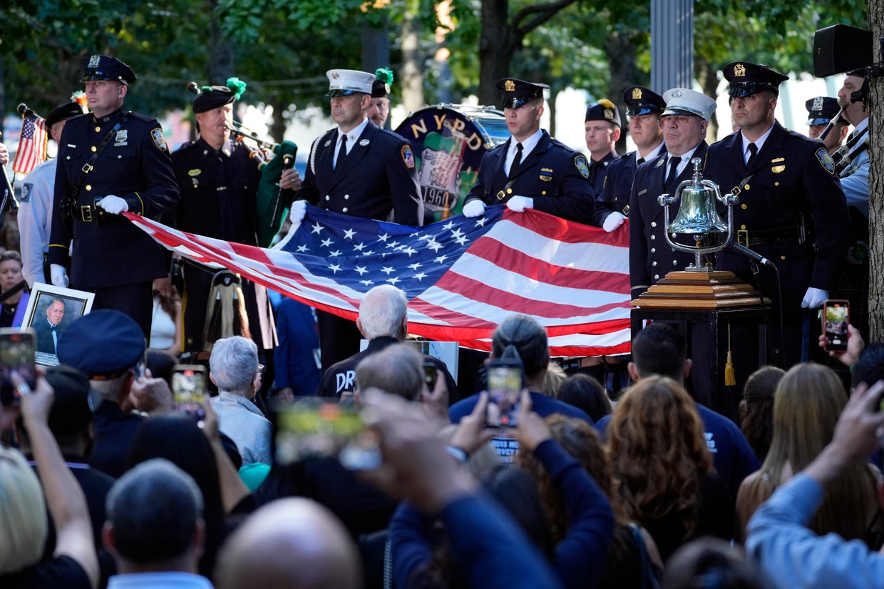 NYC pauses to remember 9/11 victims 23 years after terror attacks that ...