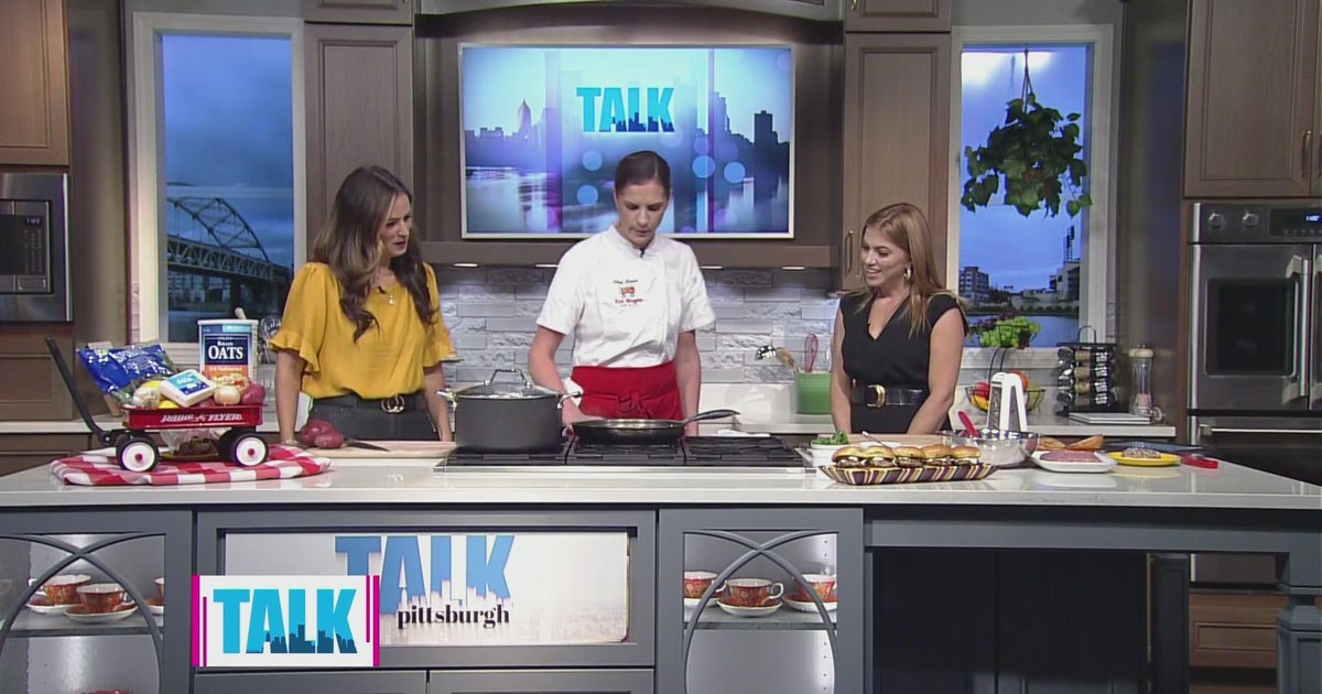 Diving into some delicious burgers with Chef Janet Loughran - CBS ...