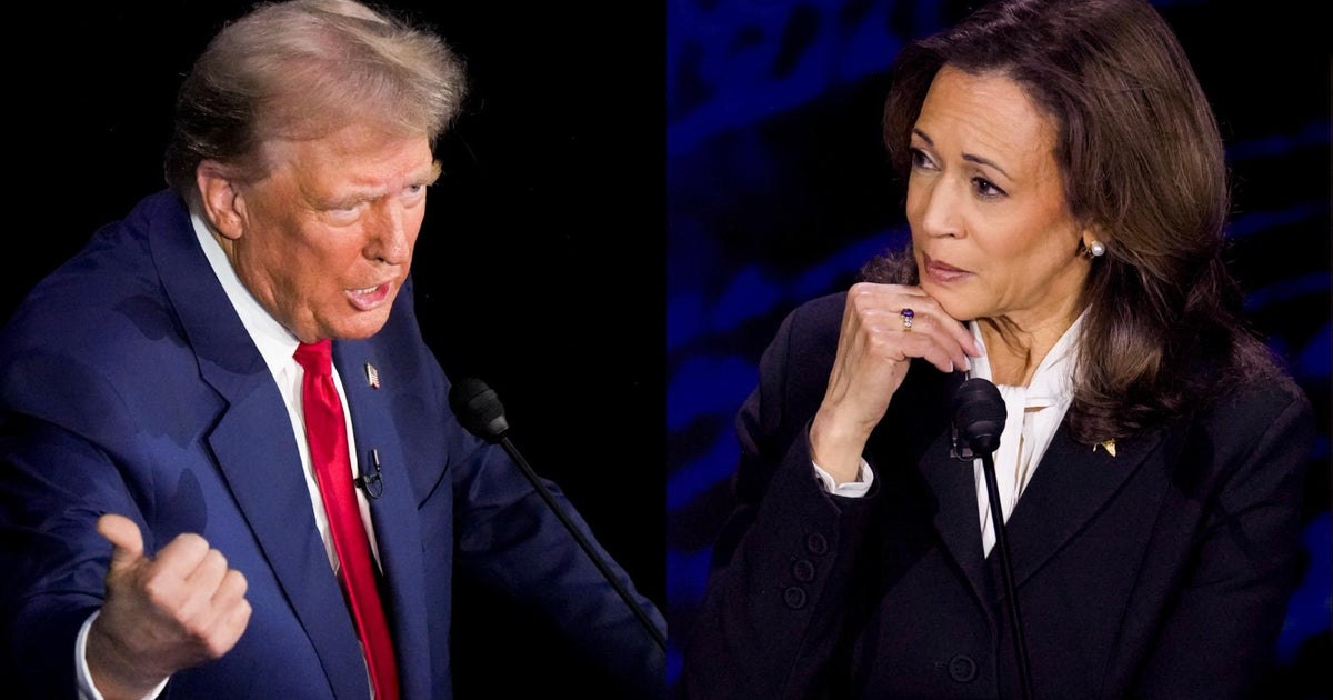 How Kamala Harris, Donald Trump reacted to debate - CBS News