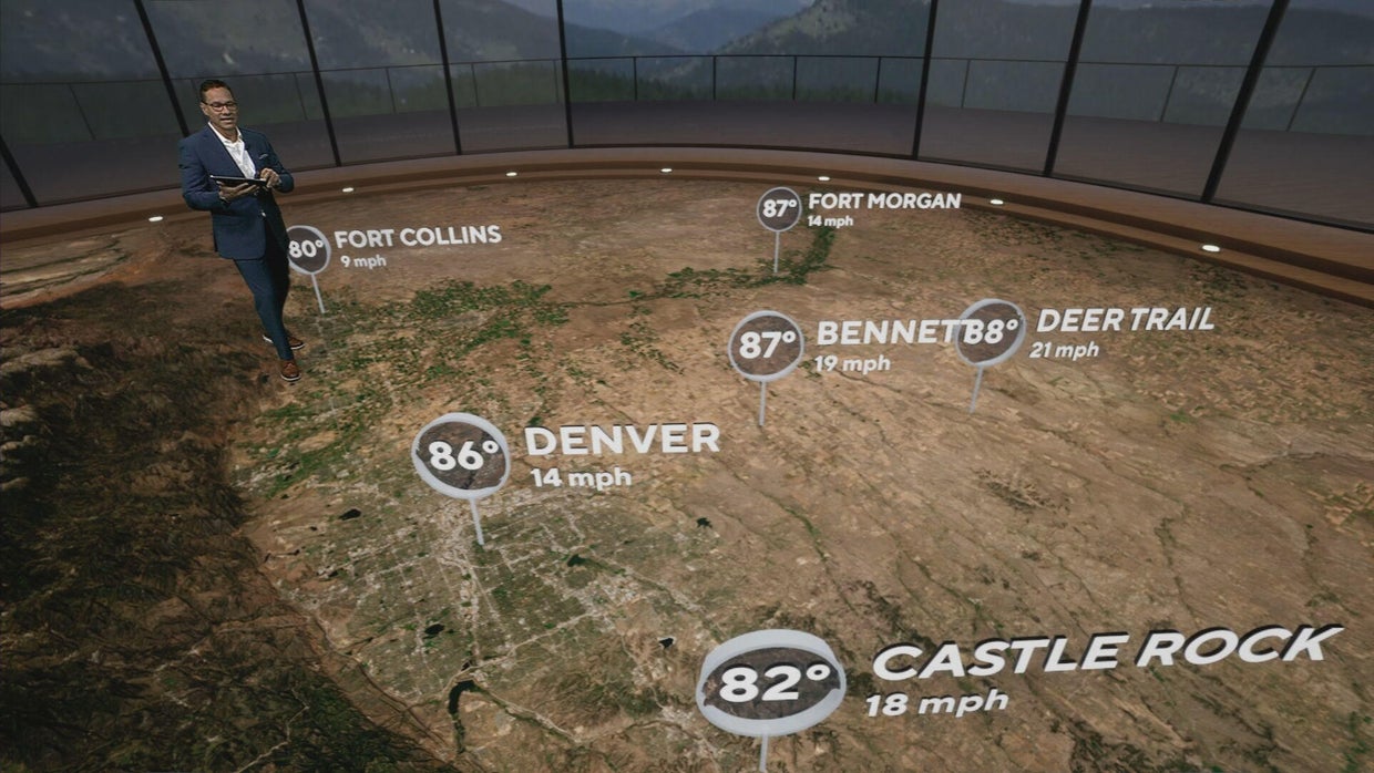CBS News Colorado expands the First Alert Weather Center with augmented ...