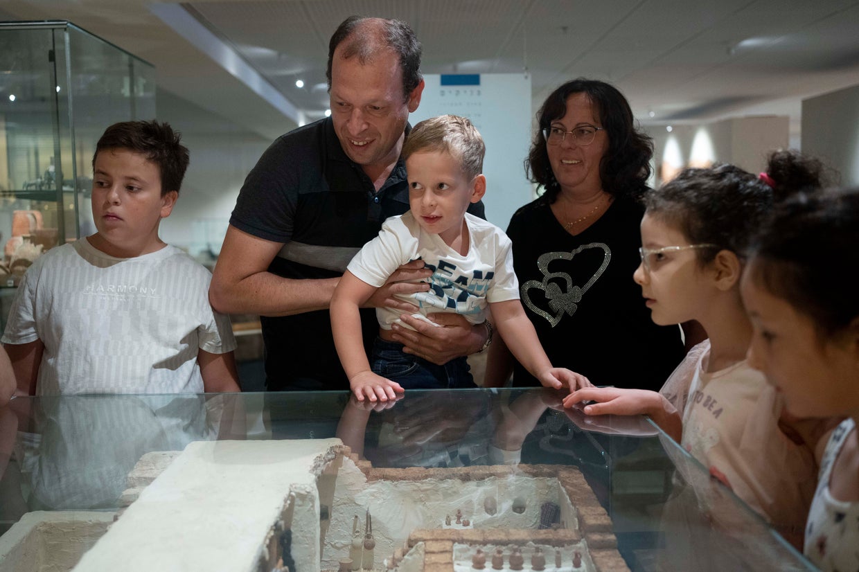 Ancient jar smashed by "curious" 4-year-old is back on display at ...