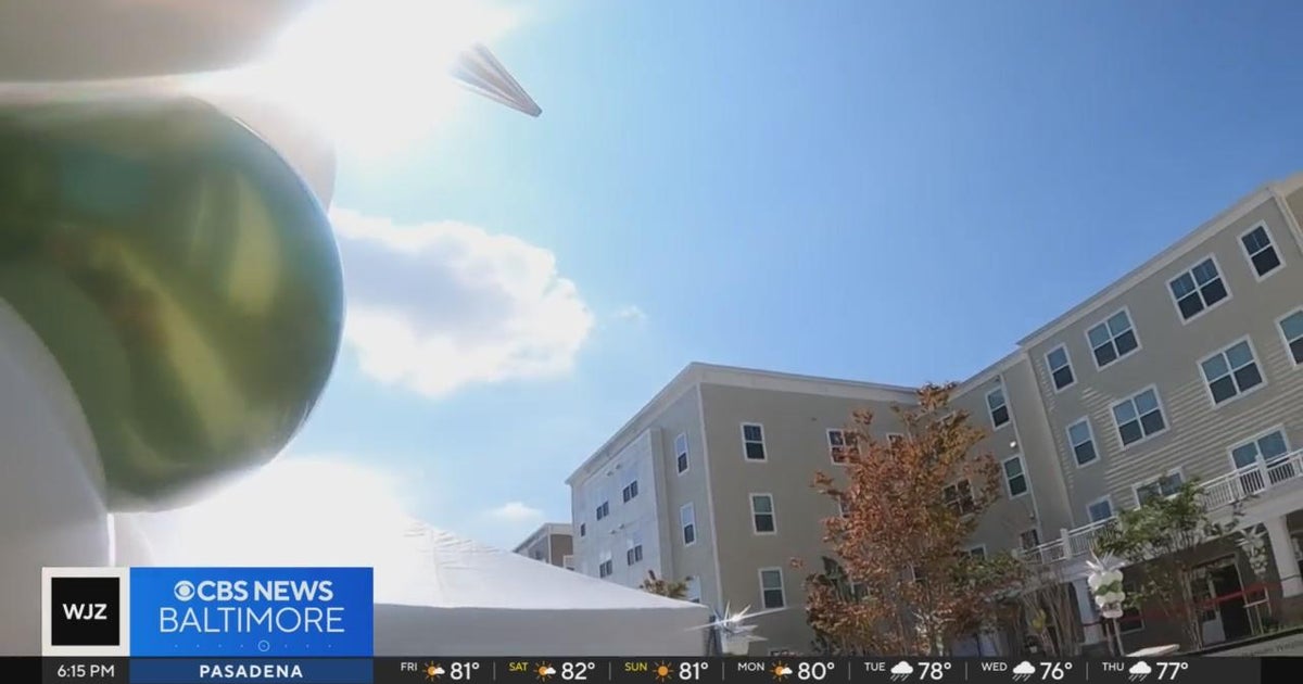 New affordable housing development opens in Baltimore - CBS Baltimore
