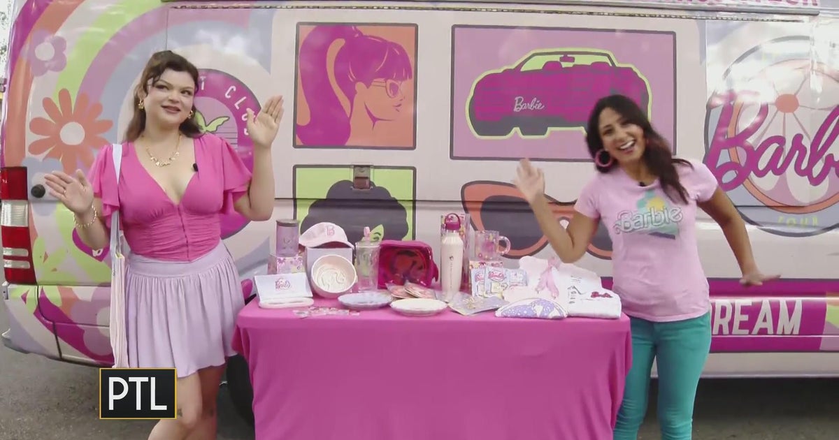 PTL gets a tour of the 2024 Barbie Truck Dreamhouse Living Tour - CBS ...