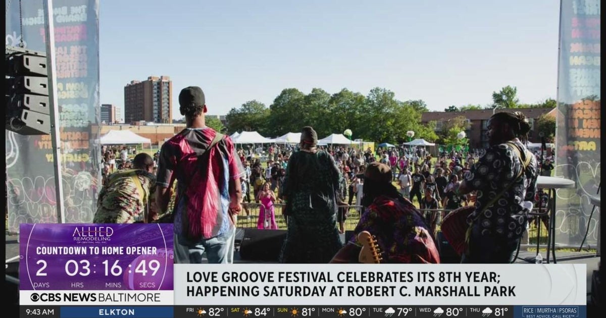 The Love Groove Festival is happening Saturday August 14th - CBS Baltimore