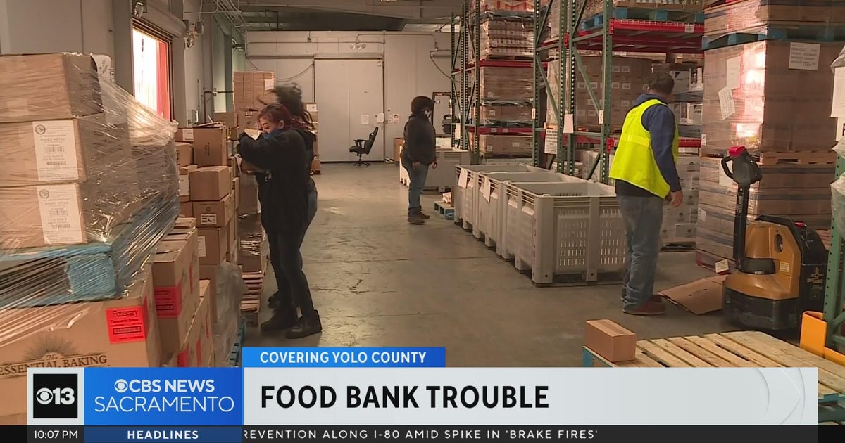 Amazon warehouse closure could lead to massive hit to Yolo Food Bank donations - CBS Sacramento