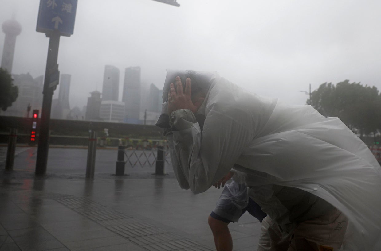 Typhoon Bebinca slams Shanghai, China, sparking evacuation of more than ...