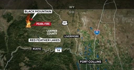 Larimer County sheriff says Pearl Fire near border was human caused ...