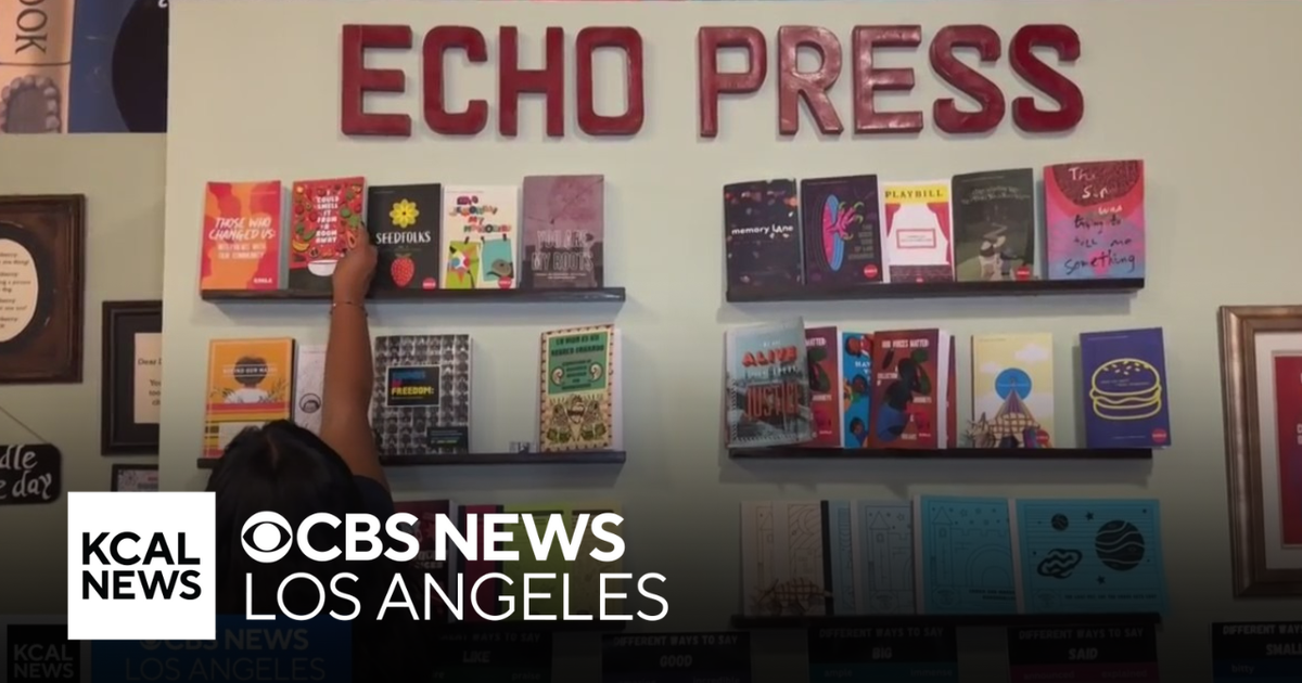 Echo Park oddity shop doubles as nonprofit helping student authors get published - CBS Los Angeles