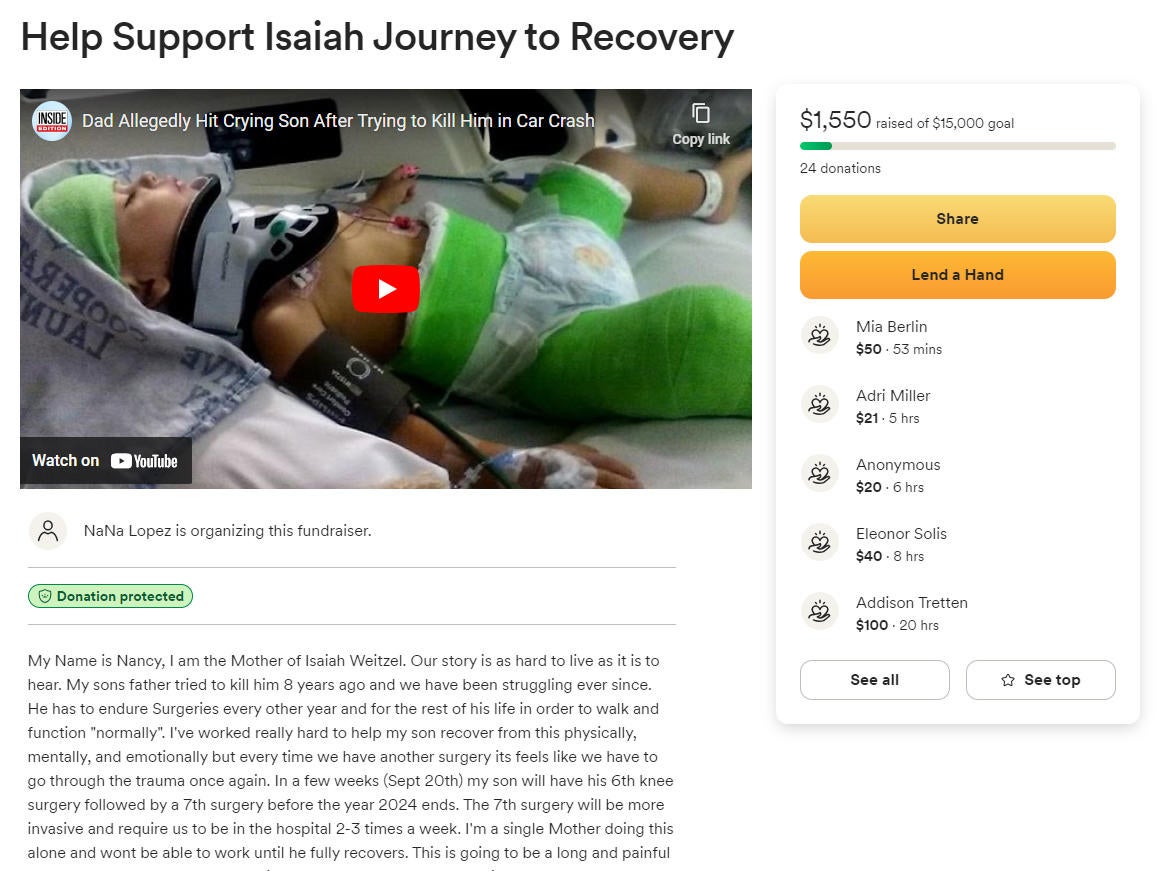 Colorado boy still undergoes surgeries years after father tried to kill ...