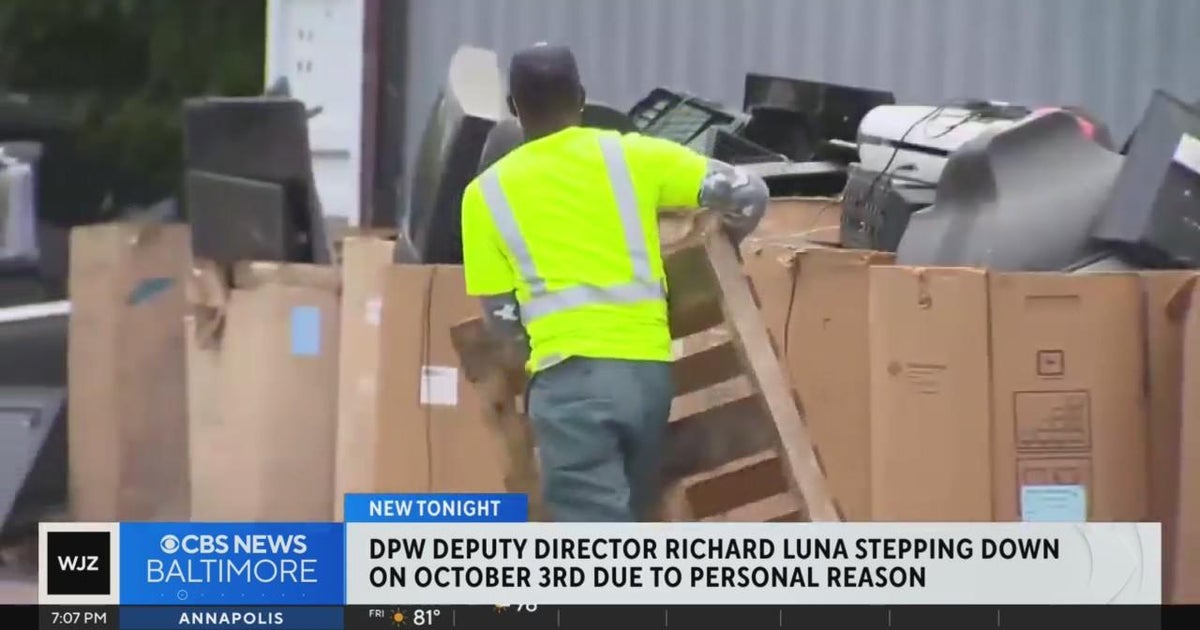 Baltimore DPW Deputy Director Richard Luna to step down - CBS Baltimore