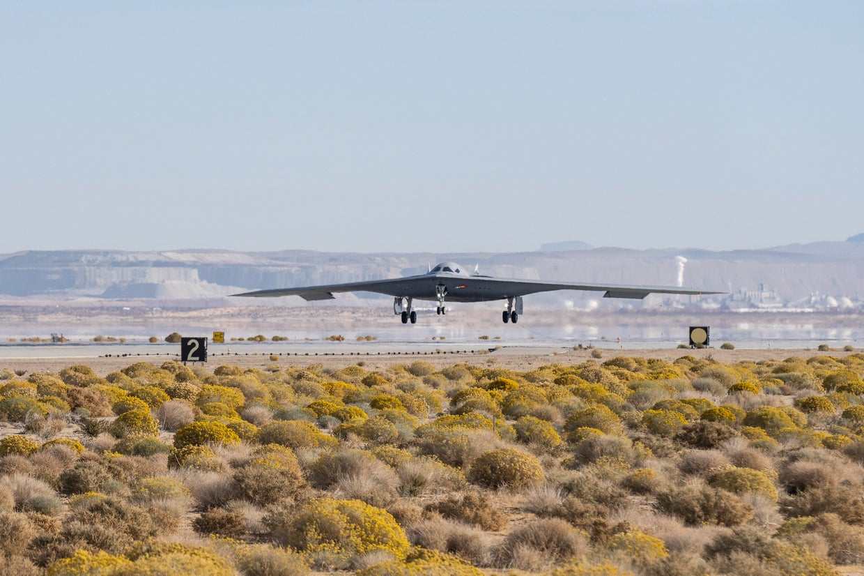 U.S. Air Force gives update on new B-21 stealth bomber: "Nobody on the planet can do what we're ...