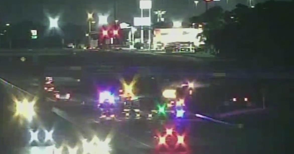 1 lane open on northbound Loop 12 and Irving Blvd. after big rig hits ...