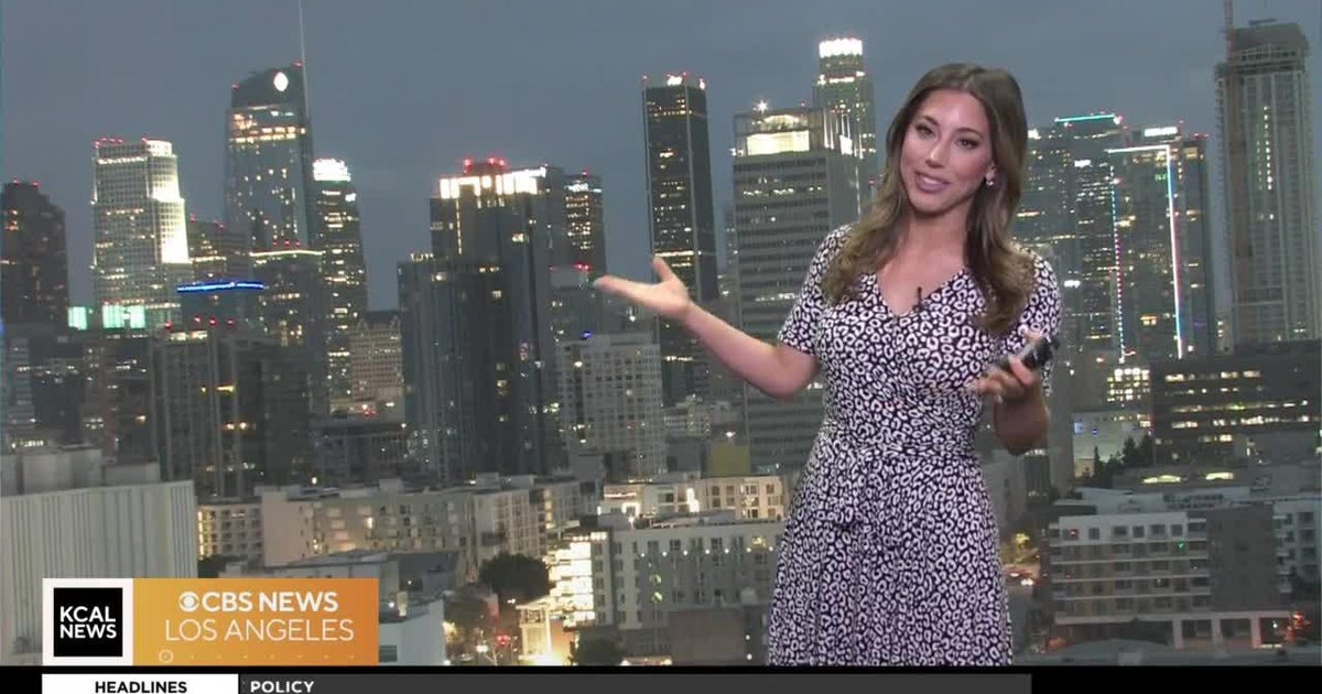 Alex Biston's 6 a.m. forecast | NEXT weather - CBS Los Angeles