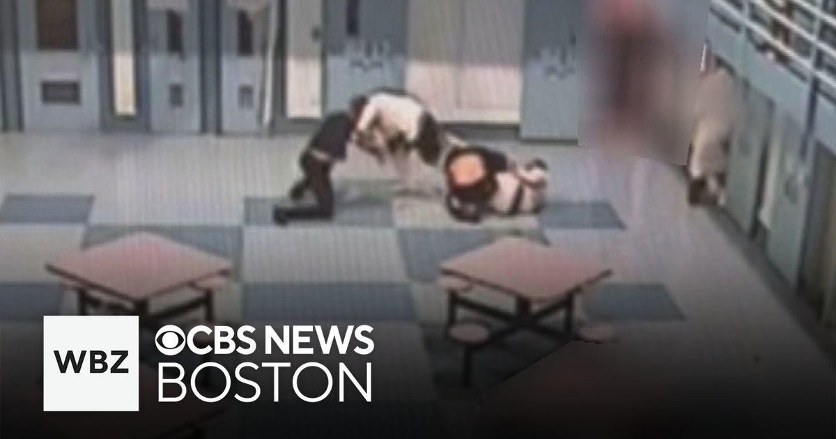 Video shows attack on Massachusetts correction officers - CBS Boston