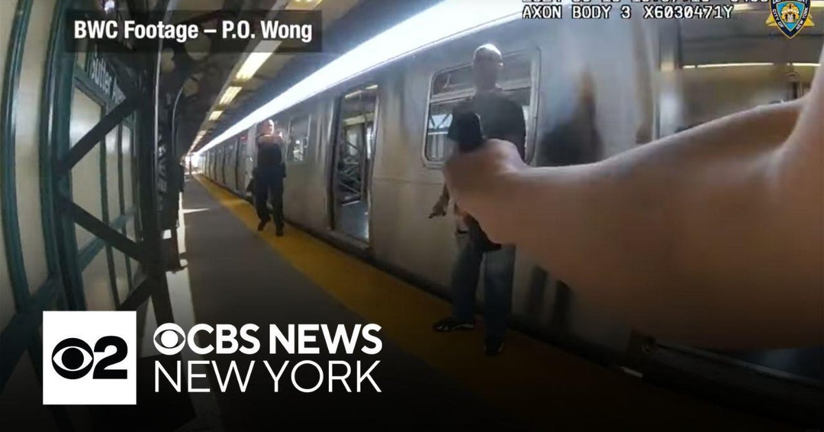 NYPD releases body cam video of subway shooting as injured bystander ...