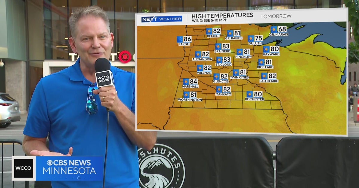 NEXT Weather: 6 p.m. forecast from Sept. 25, 2024 - CBS Minnesota
