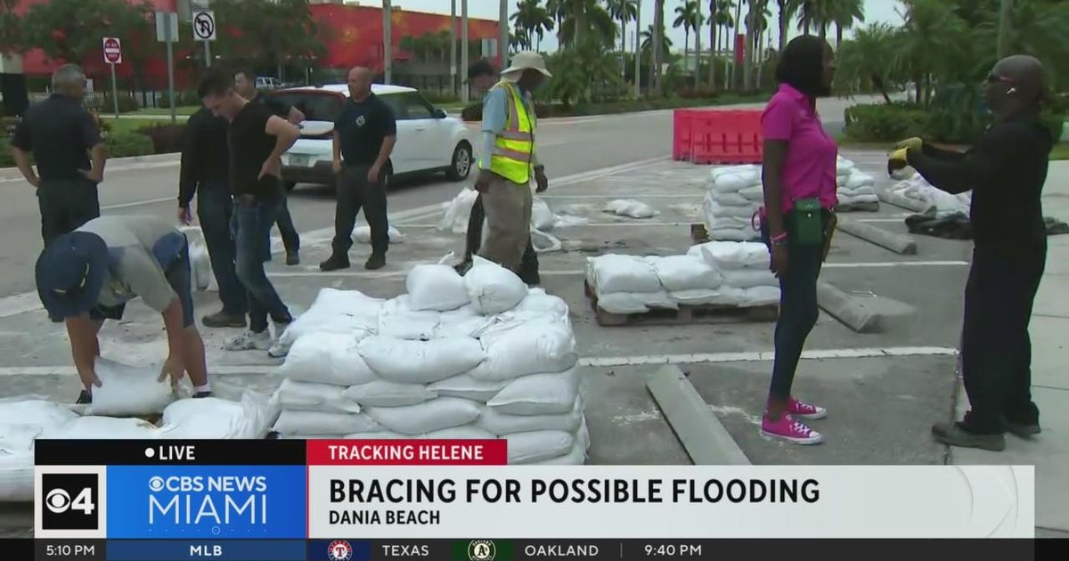 Broward County braces for possible flooding from Hurricane Helene - CBS ...