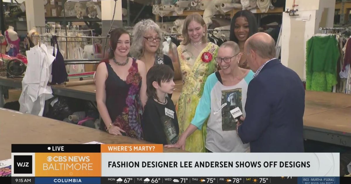 Local fashion designer Lee Andersen shows off her beautiful clothing ...