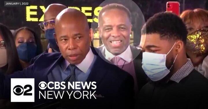 Timothy Pearson, senior advisor to Mayor Eric Adams, announces his ...