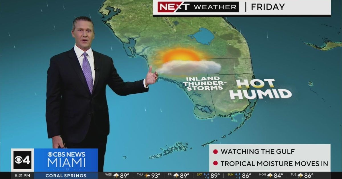 South Florida weather for Wednesday 10/2/24 5PM - CBS Miami